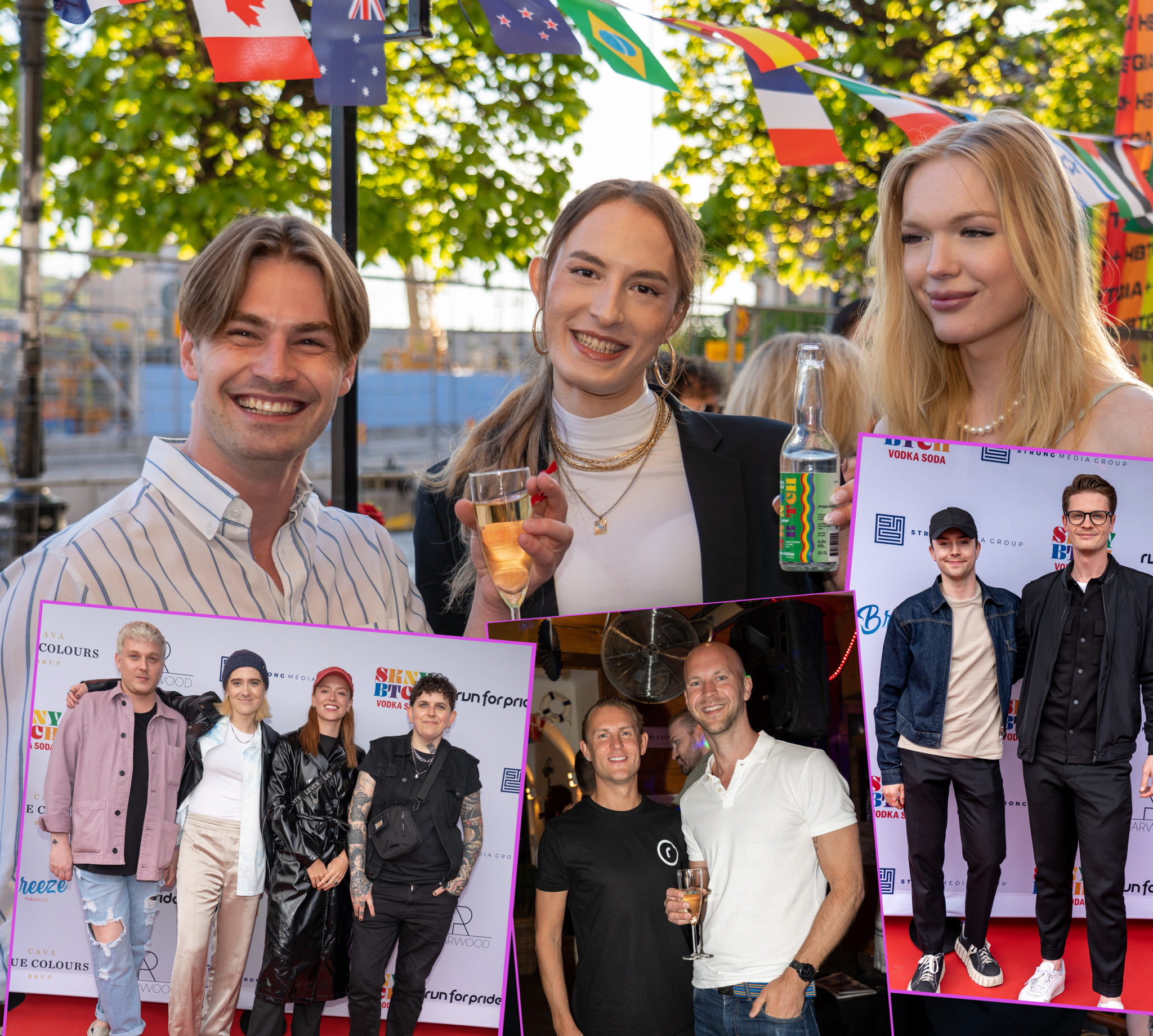 Regnbågsfärgad Run For Pride-start – QX