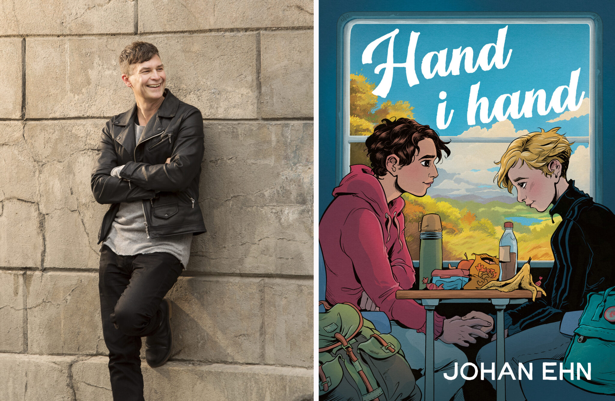 Johan Ehns bok kan få pris: ”Jag ville skriva om en första förälskelse ...