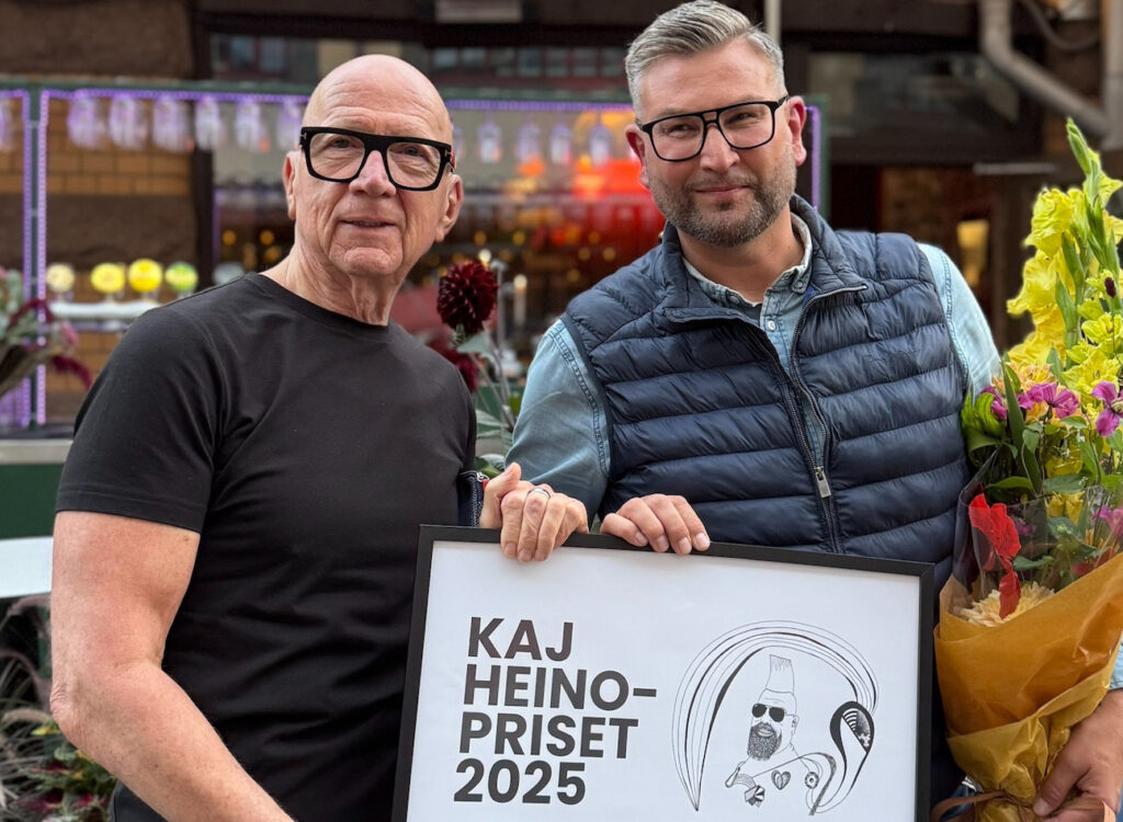 Markus Gisslén fick ta emot Kaj Heino-priset: ”känns som en upprättelse ...
