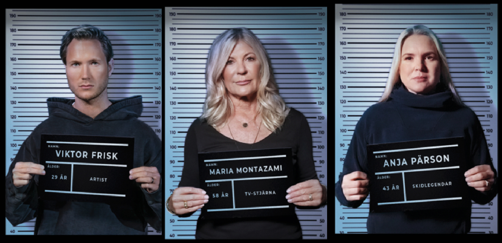 Anja, Viktor och Montazami är jagade kändisar: ”Ett helvete” – QX