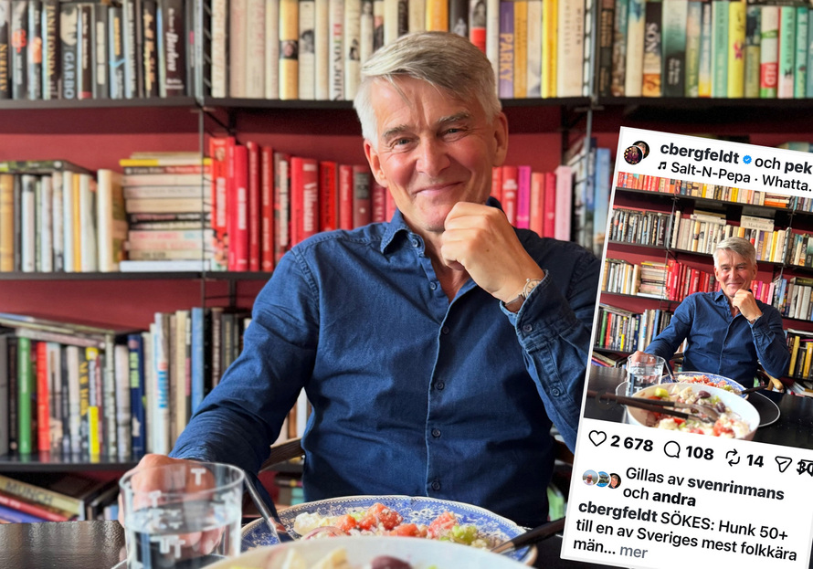 Carina Bergfeldt letar efter en ”hunk 50+”… till Pekka Heino – QX